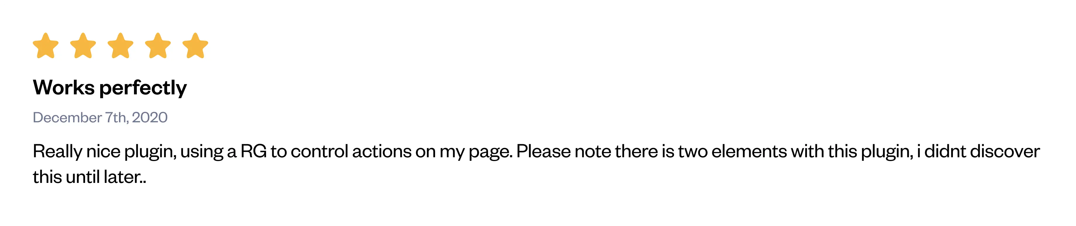 Detect Scroll Position for RG Plugin | Bubble